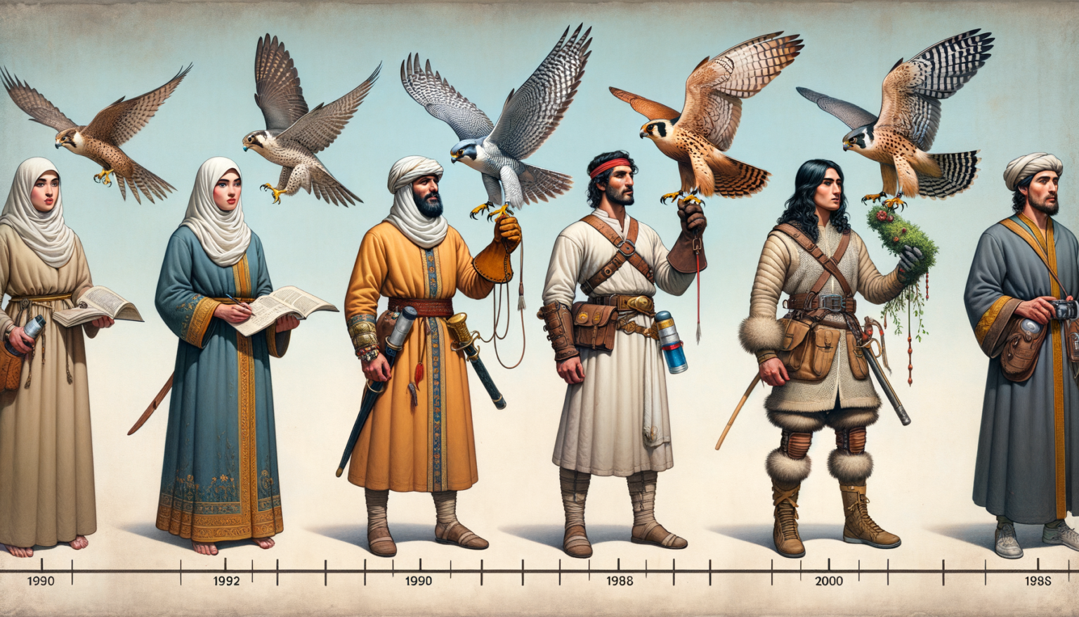 Evolution of Falconry Through the Ages | Learn Falconry