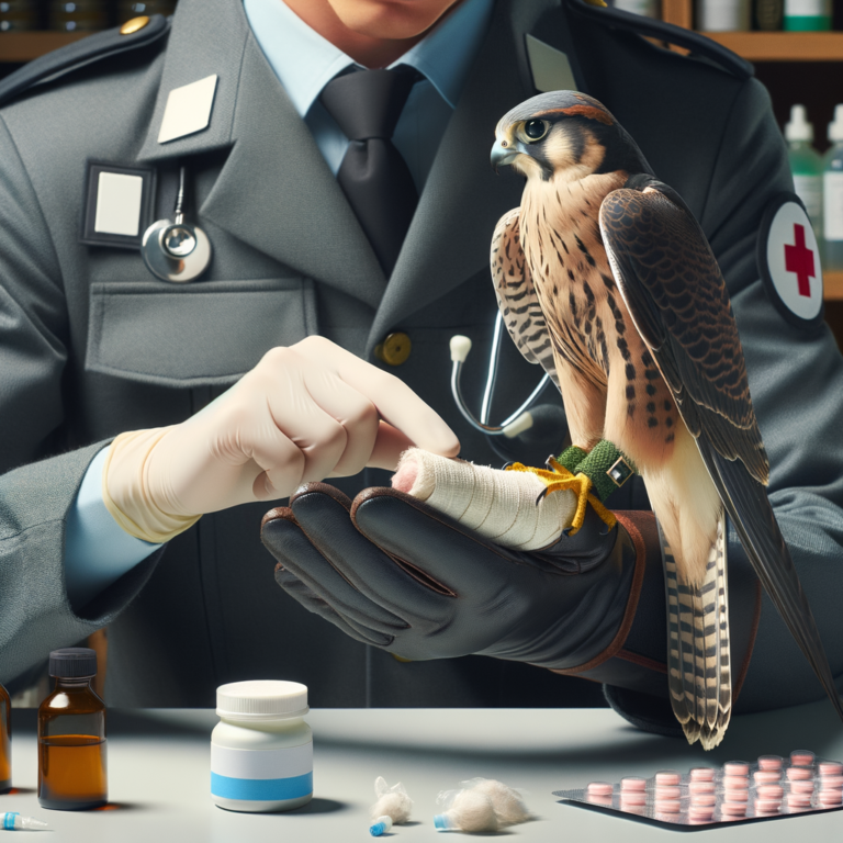 Essential First Aid Tips for Your Falcon | Learn Falconry